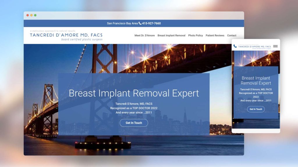 Dr. Tancredi D’Amore - Plastic Surgery Studios